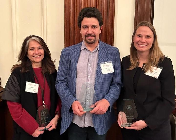 Three ISE Dept. Faculty Members Receive a 2024 School of Engineering Faculty Excellence Award ...